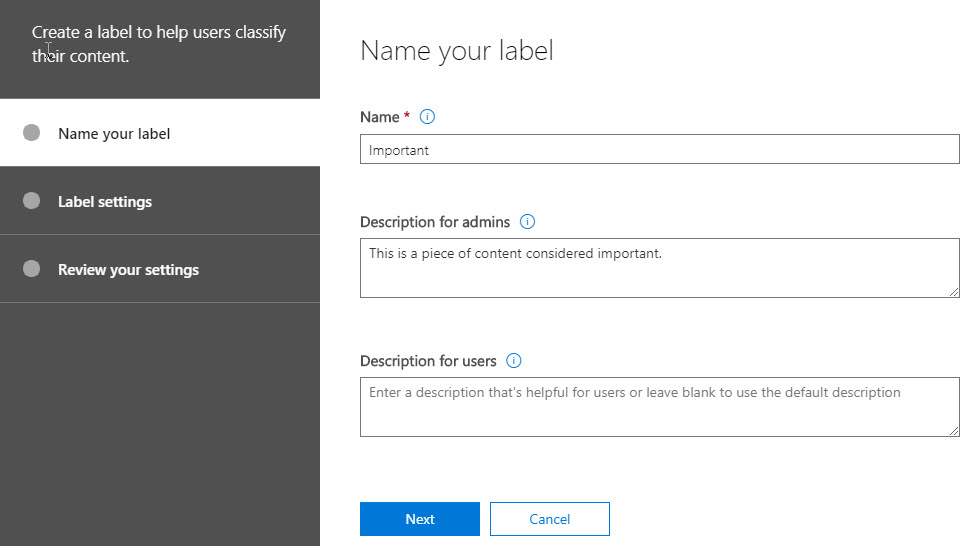 Using Security & Compliance Labels for Content Rollup in “Modern ...